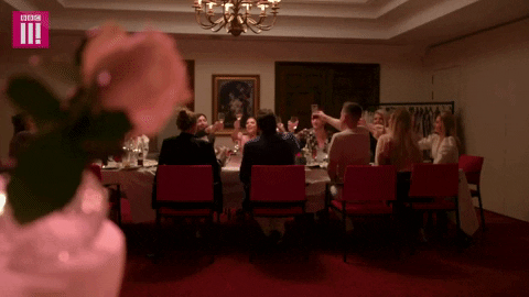 Dinner Toast GIFs - Get the best GIF on GIPHY