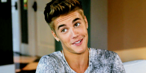 Justin Bieber Winking Gif