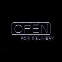 Open Sign Neon Gif