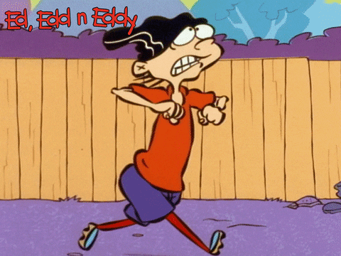 Ed Edd N Eddy Rennende Gif