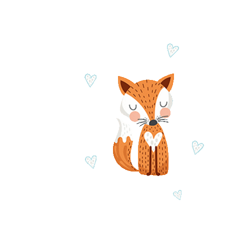 Fox Love Sticker by stickandstyle for iOS & Android | GIPHY
