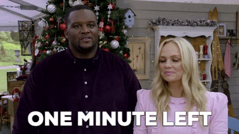 One Minute Left GIFs - Find & Share on GIPHY