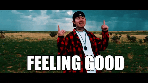 Im Feeling Good GIFs - Get the best GIF on GIPHY