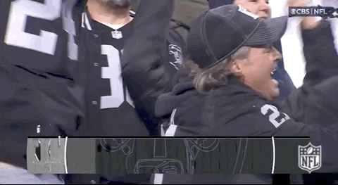 Las Vegas Raiders Football GIF by NFL - Find & Share on GIPHY