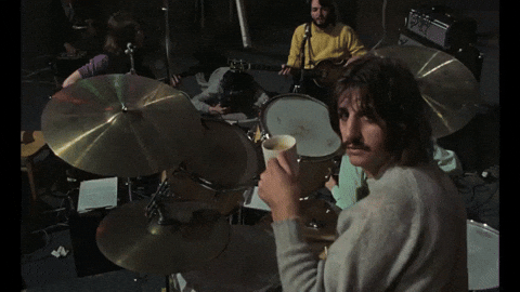 Ringo On Drums GIFs - Get the best GIF on GIPHY