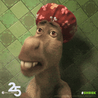 Donkey Shrek Waffles Gif