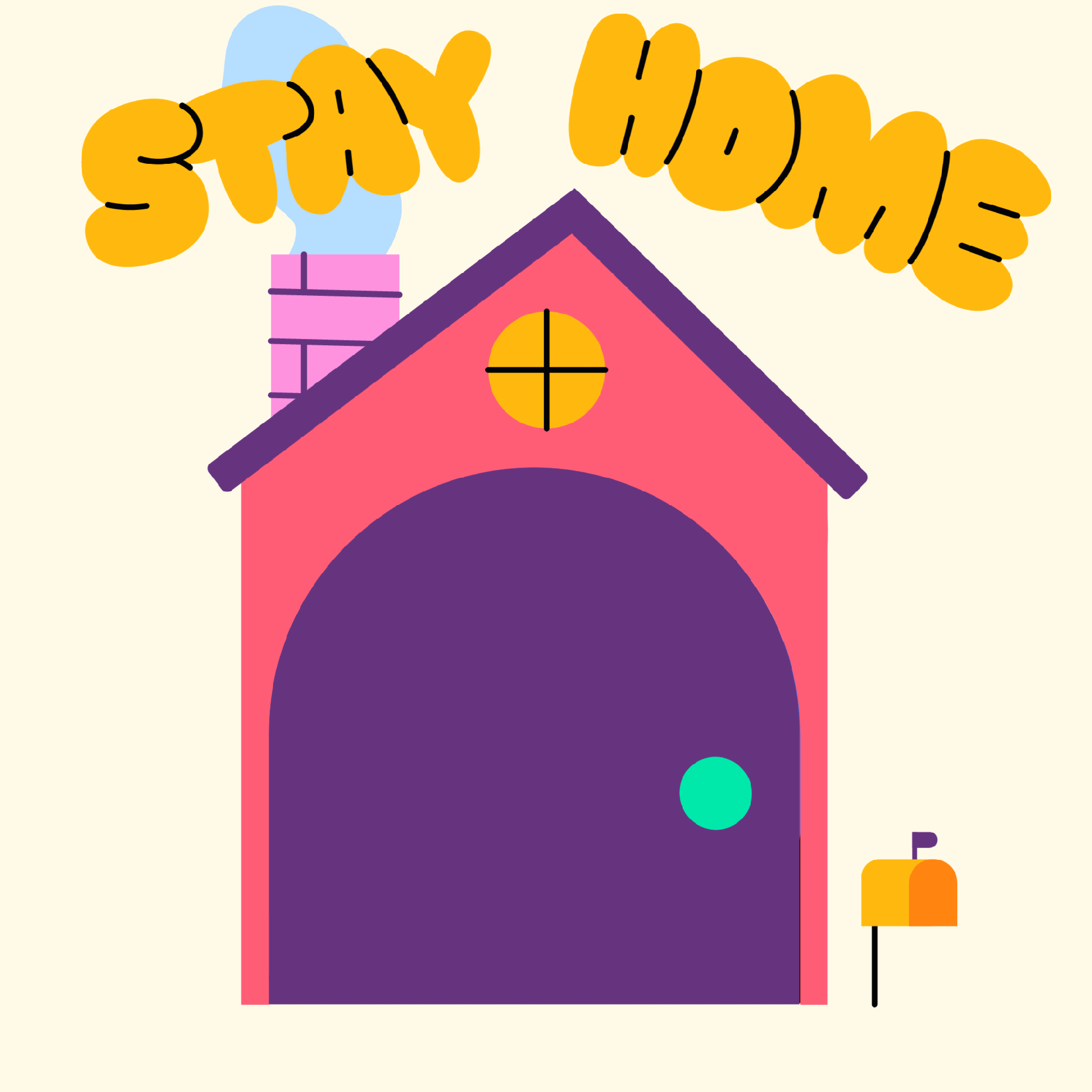 Stay Home United Nations GIF by Bare Tree Media - Find & Share on GIPHY