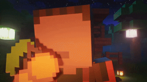 Hungry Midnight Snack GIF by Minecraft - Find & Share on GIPHY