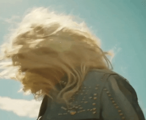 Hair Blowing In The Wind Gif