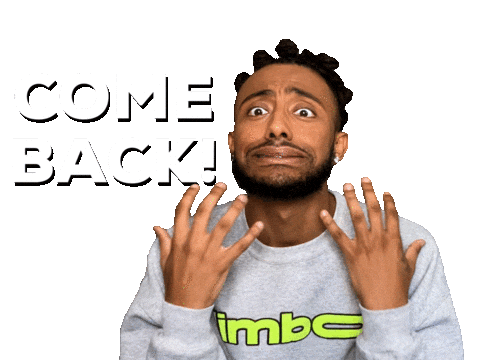 Come Back Sticker by Aminé for iOS & Android | GIPHY