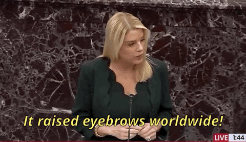 It Raised Eyebrows Worldwide GIFs - Get the best GIF on GIPHY