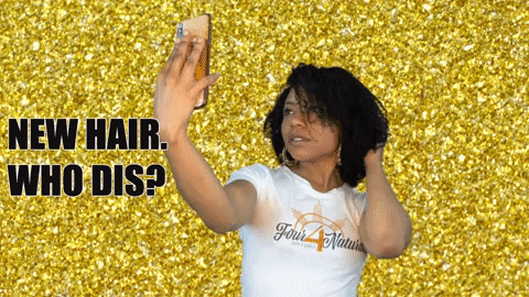 New-hair-who-dis GIFs - Get the best GIF on GIPHY