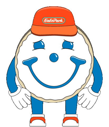 Smiley Cookie Sticker by Eat'n Park for iOS & Android | GIPHY