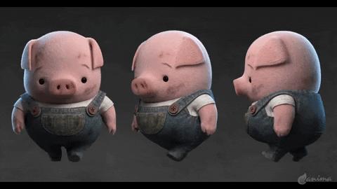 Cute Pig Gif