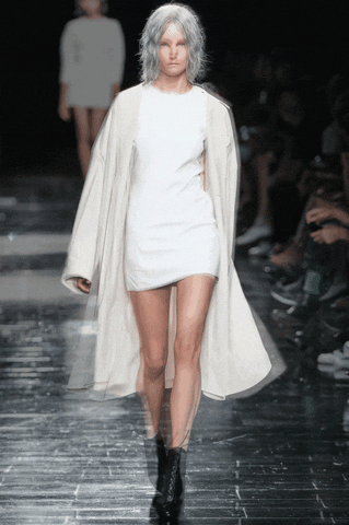 Gray Hair Runway Gif By Fashgif - Find & Share on GIPHY