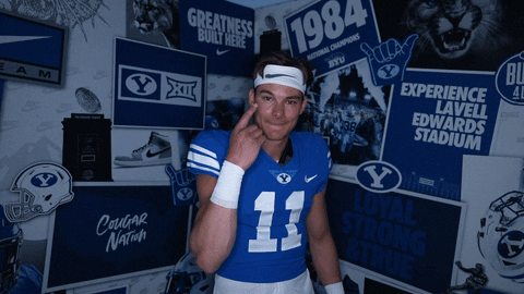 Byu Football GIF by BYU Cougars - Find & Share on GIPHY