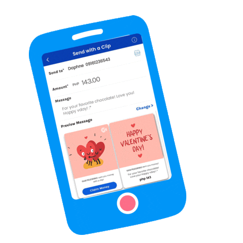 Tags Hearts Sticker by GCash for iOS & Android | GIPHY