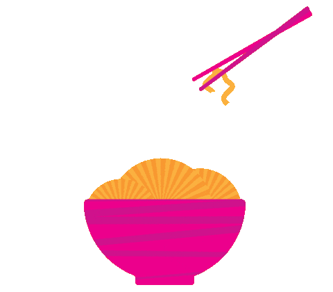 Noodles Sticker by Gluttony Fringe for iOS & Android | GIPHY