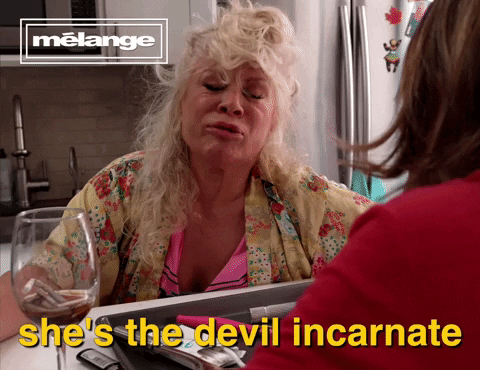 Shes The Devil GIFs - Get the best GIF on GIPHY