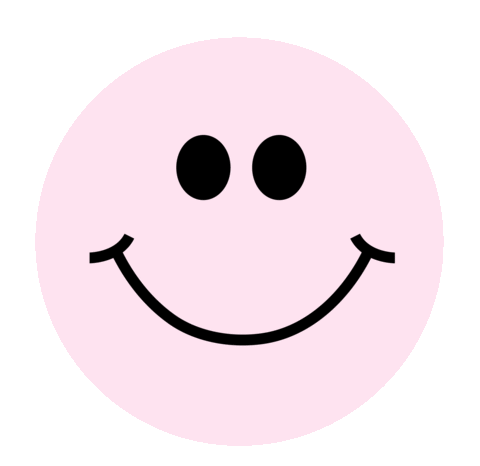 Pink Smiley Face Gif