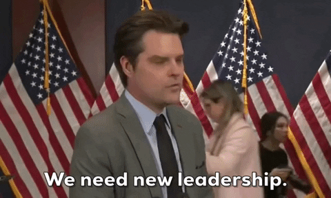Matt Gaetz Gop GIF by GIPHY News - Find & Share on GIPHY