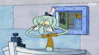 Squidward Annoyed