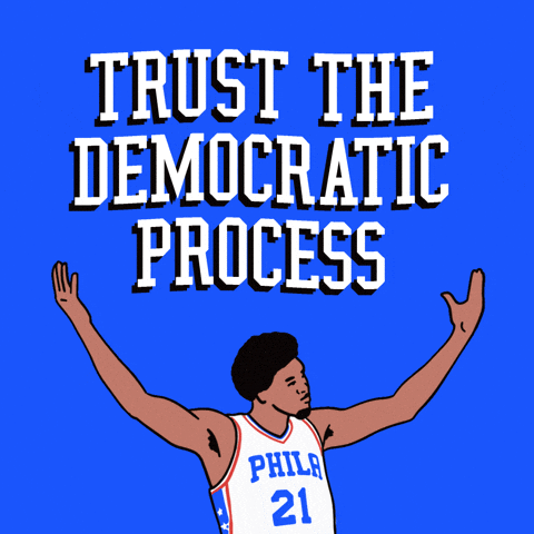 Trust The Democratic Process GIFs - Get the best GIF on GIPHY