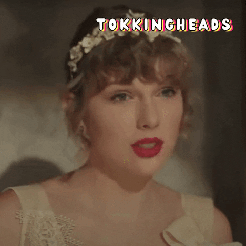 Taylor Swift Reaction GIF by Tokkingheads - Find & Share on GIPHY