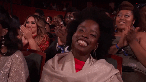 Black Girl With Hand Out Gif