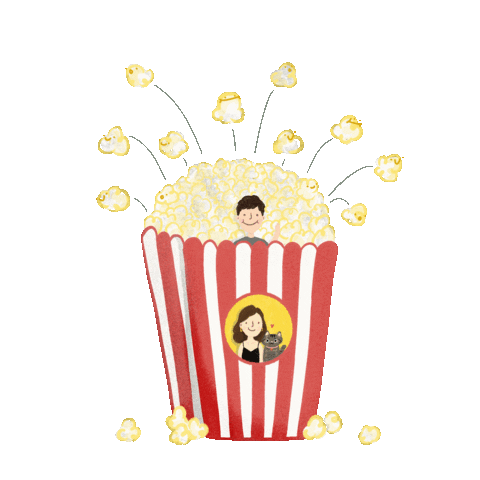 Food Popcorn Sticker for iOS & Android | GIPHY