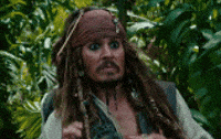 Captain Jack Sparrow Running Gif