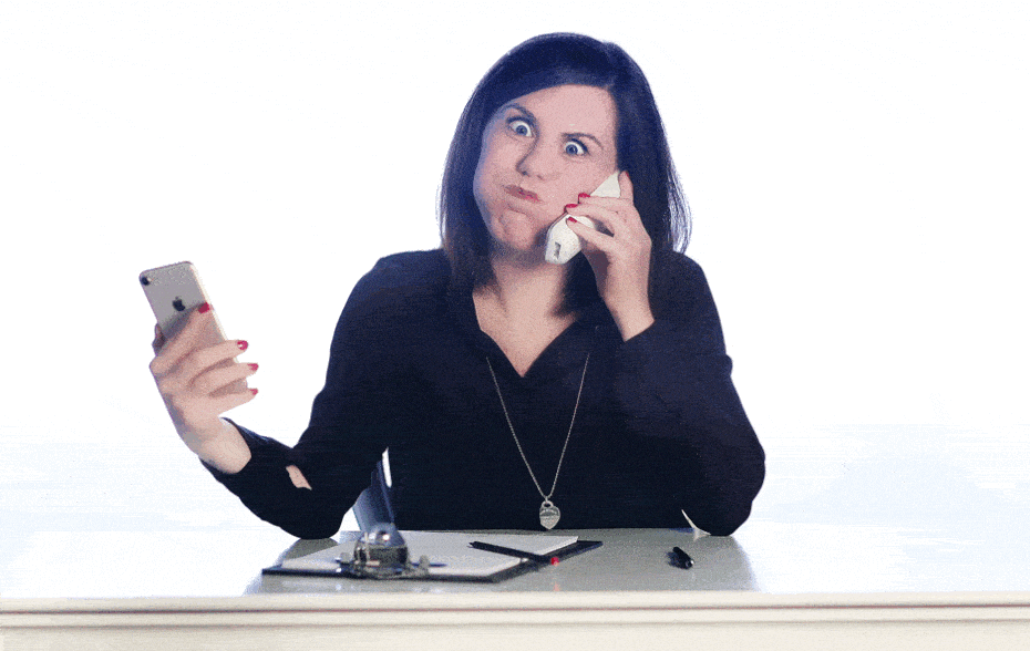 Phones Secretary GIF by Luigi_Sauro_Fotografi_Studio - Find & Share on ...