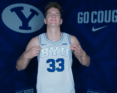 Byu Basketball Go Cougs GIF by BYU Cougars - Find & Share on GIPHY