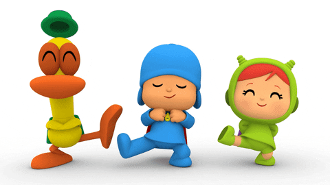 Happy Friends GIF by Pocoyo - Find & Share on GIPHY