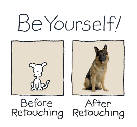 Be Yourself GIF by Chippy the Dog - Find & Share on GIPHY