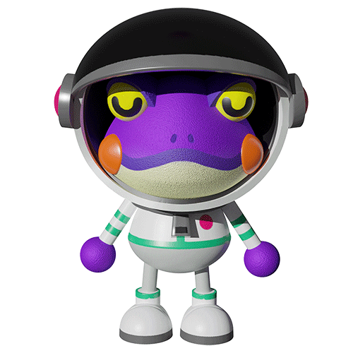 Robo Cat and Astro Frog by Bare Tree Media | GIPHY