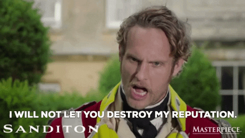 Angry Reputation GIF by MASTERPIECE | PBS - Find & Share on GIPHY