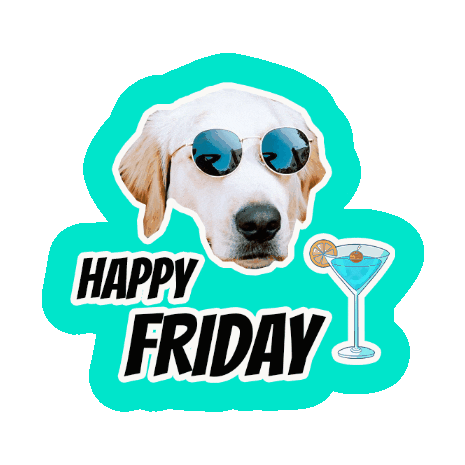 Happy Friday Gif Dog
