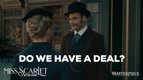 Do You Agree Lets Make A Deal GIF by MASTERPIECE | PBS - Find & Share ...
