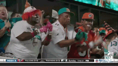 Miami Dolphins Dance GIF by NFL - Find & Share on GIPHY