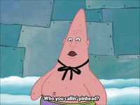 Patrick Star Thinking Gif
