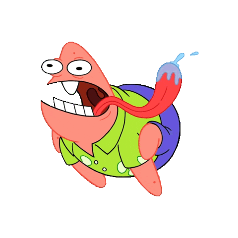Patrick Star Running Gif