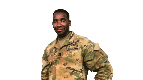 Us Army Pose Sticker by GoArmy for iOS & Android | GIPHY