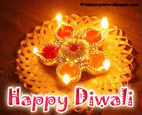 Diwali Diya Gif