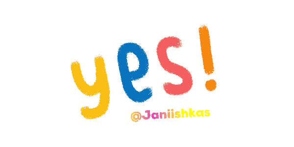D Yes Sticker by Janiushka's for iOS & Android | GIPHY