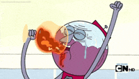 Regular Show Benson Angry Gif