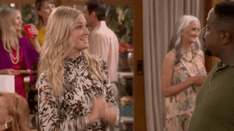 Beth Behrs Dancing Gif