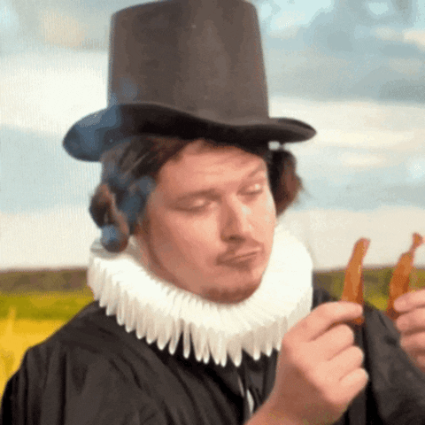 Francis Bacon Eating GIF by Freedomists - Find & Share on GIPHY