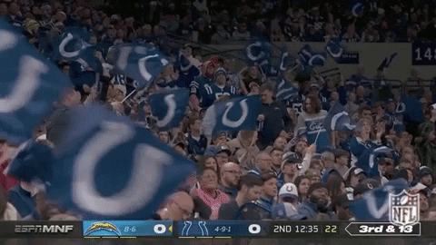 Indianapolis Colts Football GIF by NFL - Find & Share on GIPHY