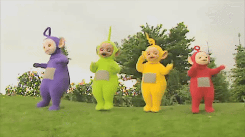 Tinky Winky Dance GIF by Teletubbies - Find & Share on GIPHY